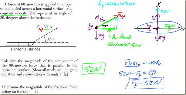 Friction - Problem Solving - Regents Physics